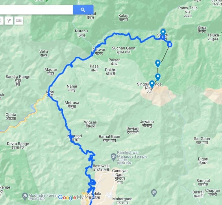 Kedarkantha Trek Details, Route, Map and Package - Gokeys Travel In ...